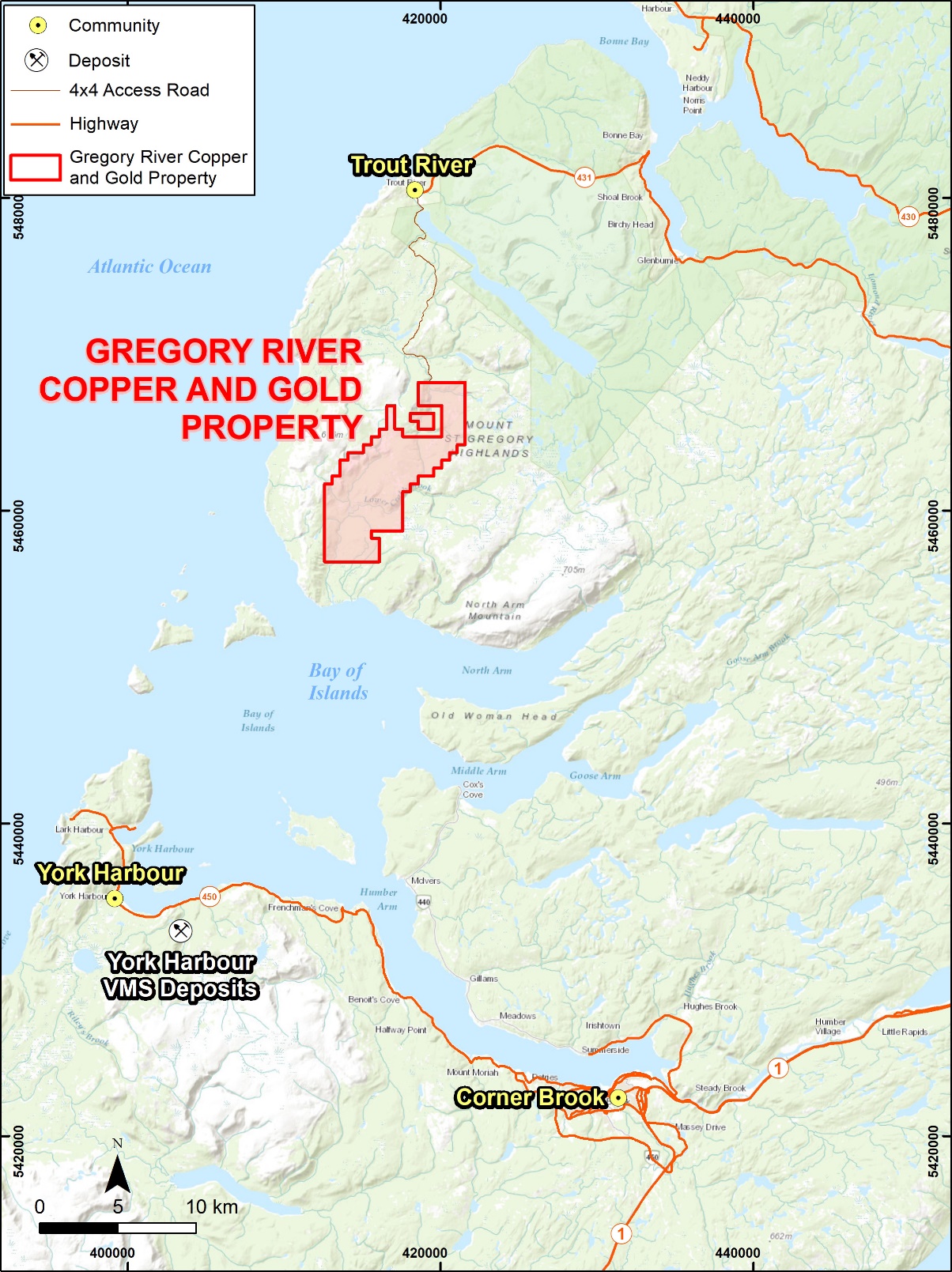 Gregory River - Golden Spike Resources Corp. (GLDS.CN)